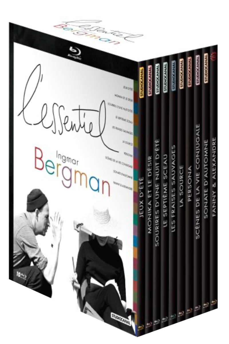 Ingmar Bergman Coffret 10 Films Blu-ray - Septième Sceau Persona ...