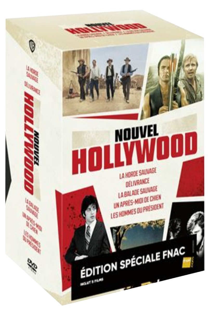 Coffret Nouvel Hollywood 5 Films FNAC DVD | DVDCULTE — dvdculte