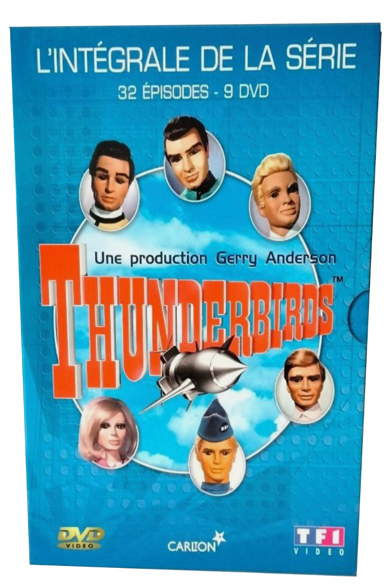 Thunderbirds Intégrale Coffret 9 DVD Gerry Anderson | DVDCULTE — dvdculte