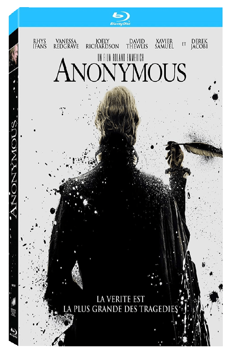 Anonymous blu-ray | neuf envoi en 24h — dvdculte