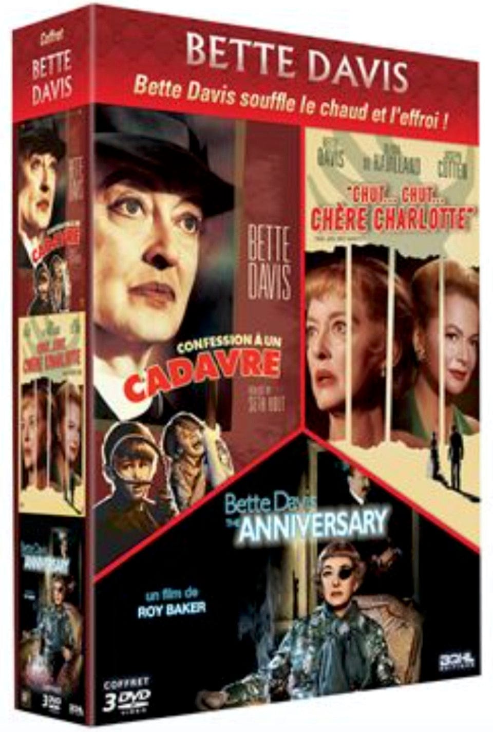 Bette Davis : 3 films - coffret dvd | neuf envoi 24h ou coursier Paris ...
