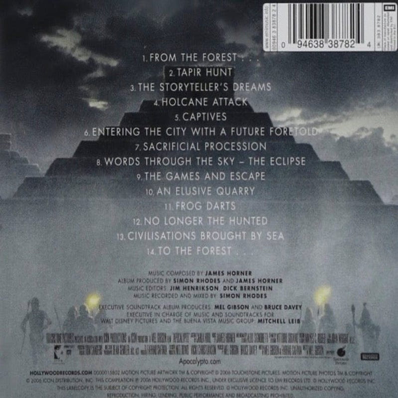 James Horner : Mel Gibson's Apocalypto cd | neuf envoi en 24h — dvdculte