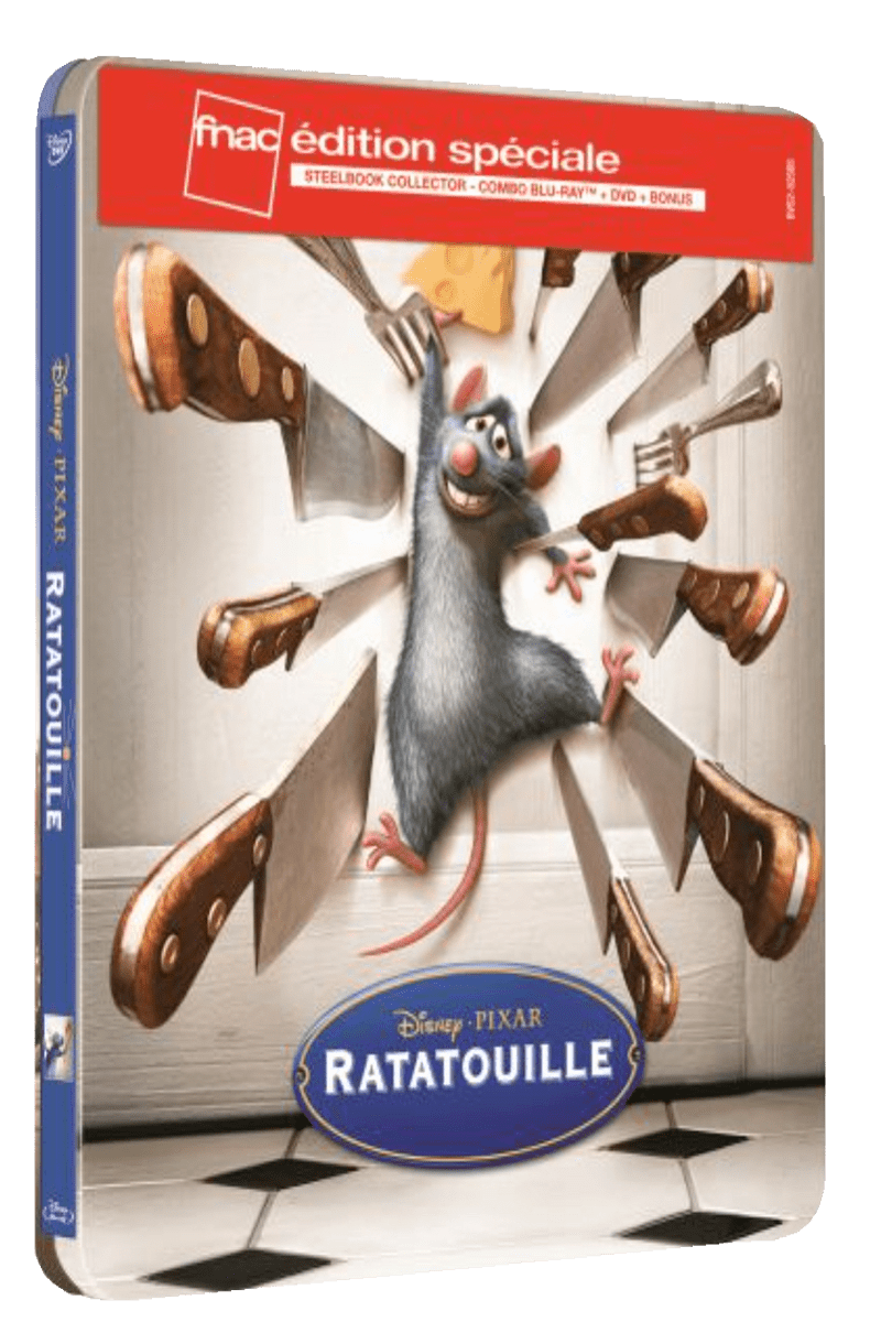 Ratatouille steelbook blu-ray | neuf envoi 24h — dvdculte
